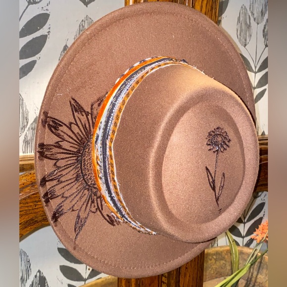Accessories | Brand New Boater Style Free Hand Burned Styled Etc | Poshmark